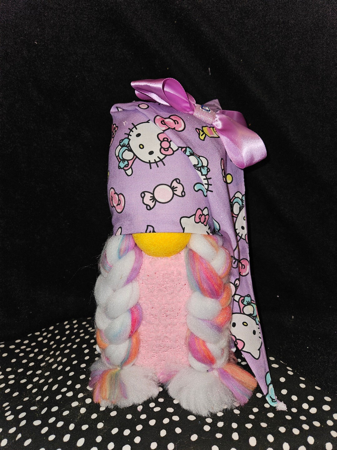 Hello Kitty Gnome - Etsy