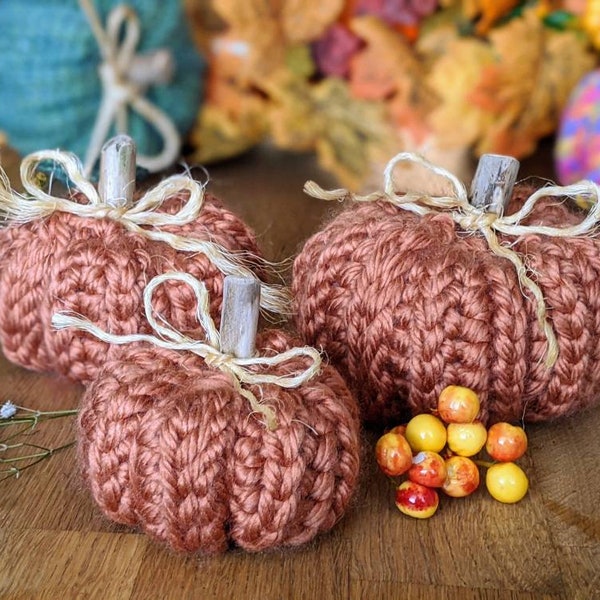 Chunky Yarn Pumpkin - Etsy