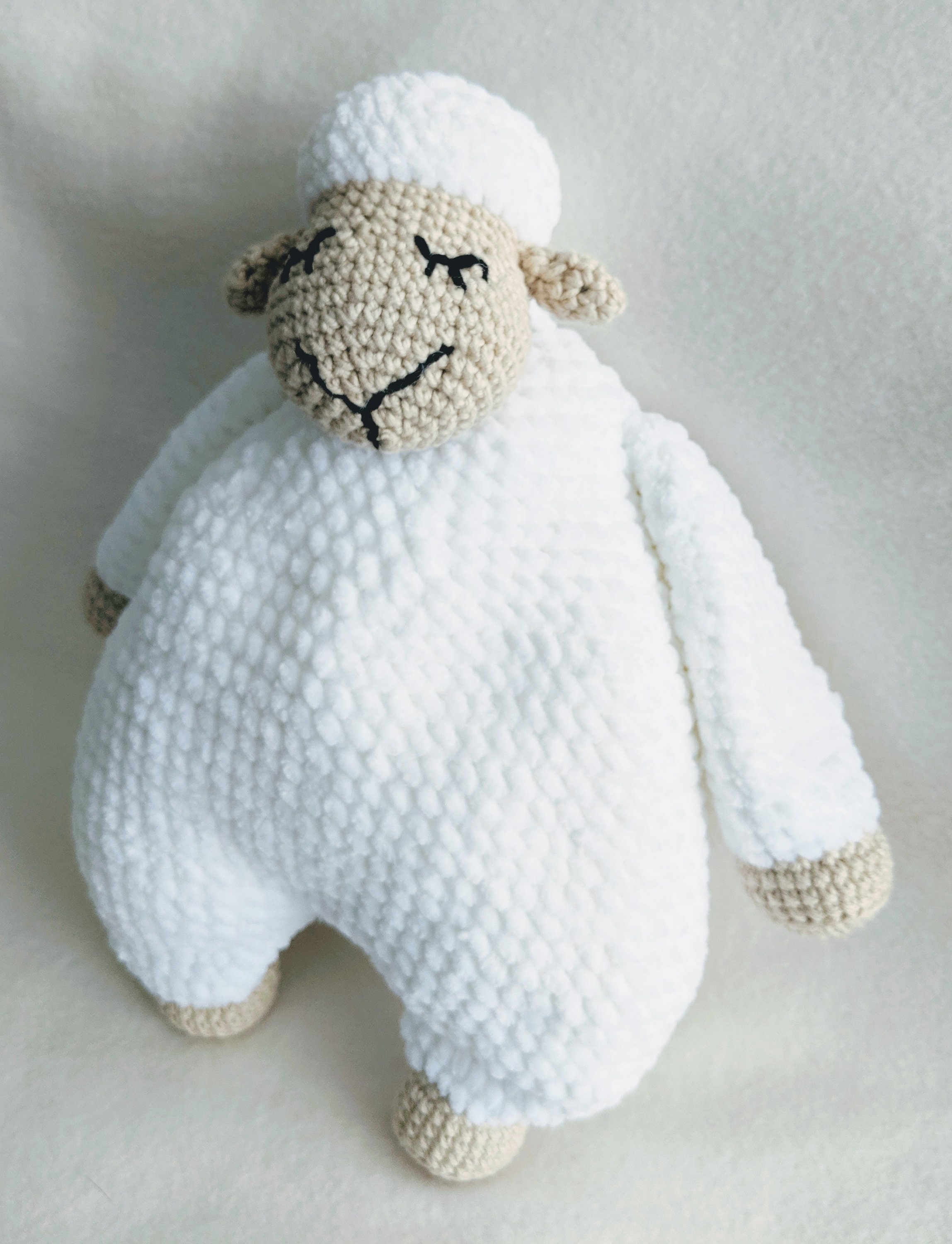 PATTERN ONLY Sleepy Sheep Comforter Crochet Sheep Crochet | Etsy Canada