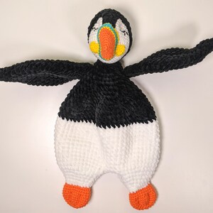ADD-ON Pattern, *BABY* Puffin Comforter, Crochet Puffin Pattern ...