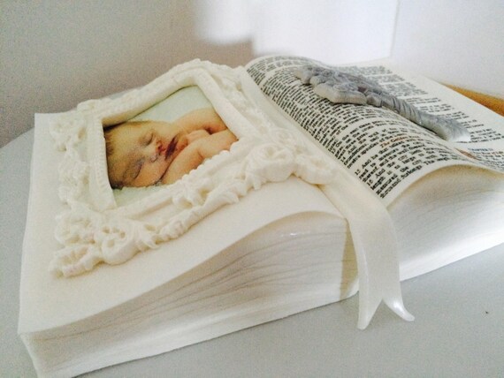 Edible Bible Cake Topper