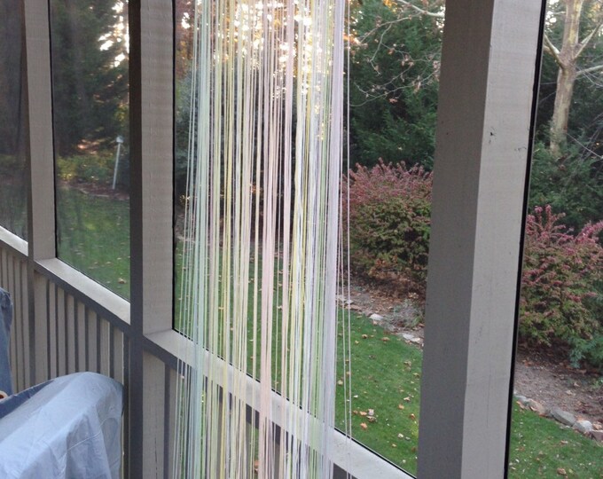 Vintage Pastel Colored String Rainbow 'windsock' for Indoor Home Decor ...