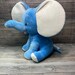 Blue Dumble Elephant Custom Ears - Etsy