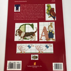 Decorative Cross Stitch Alphabets Book - Etsy