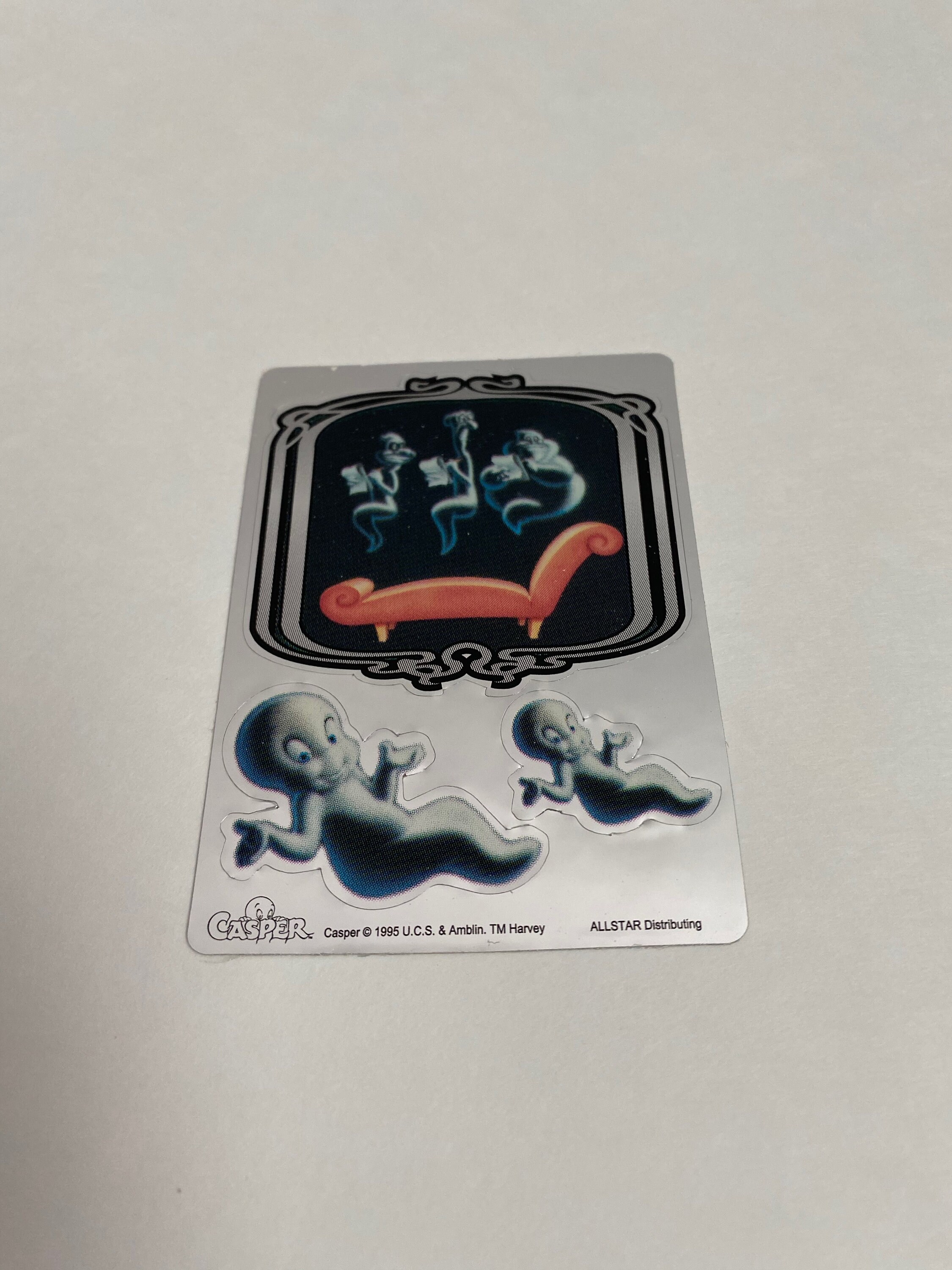 1995 Casper the Ghost Vending Stickers - Etsy