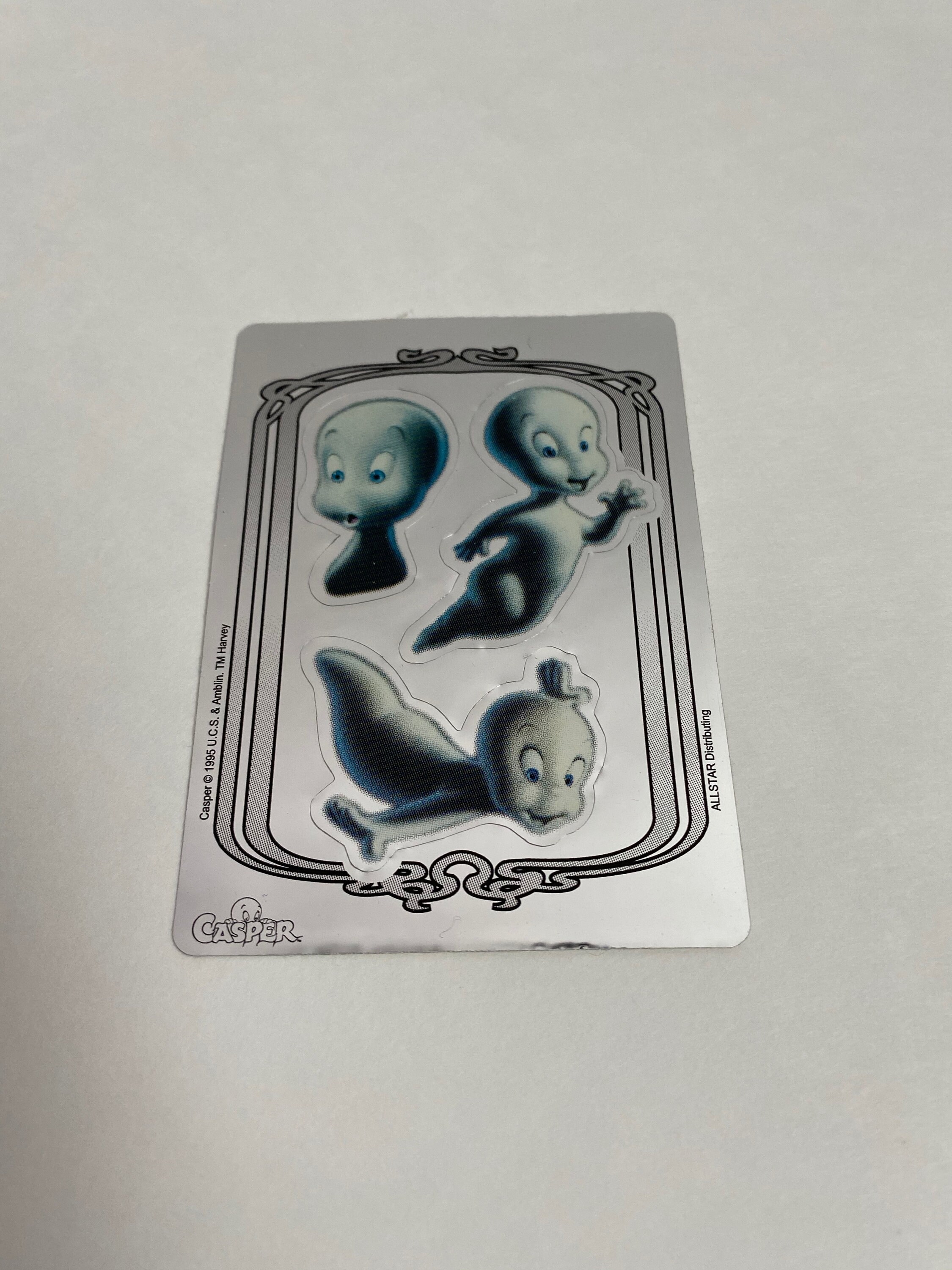 1995 Casper the Ghost Vending Stickers - Etsy