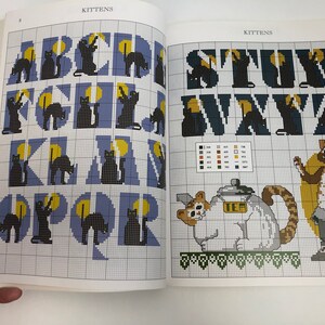 Decorative Cross Stitch Alphabets Book - Etsy