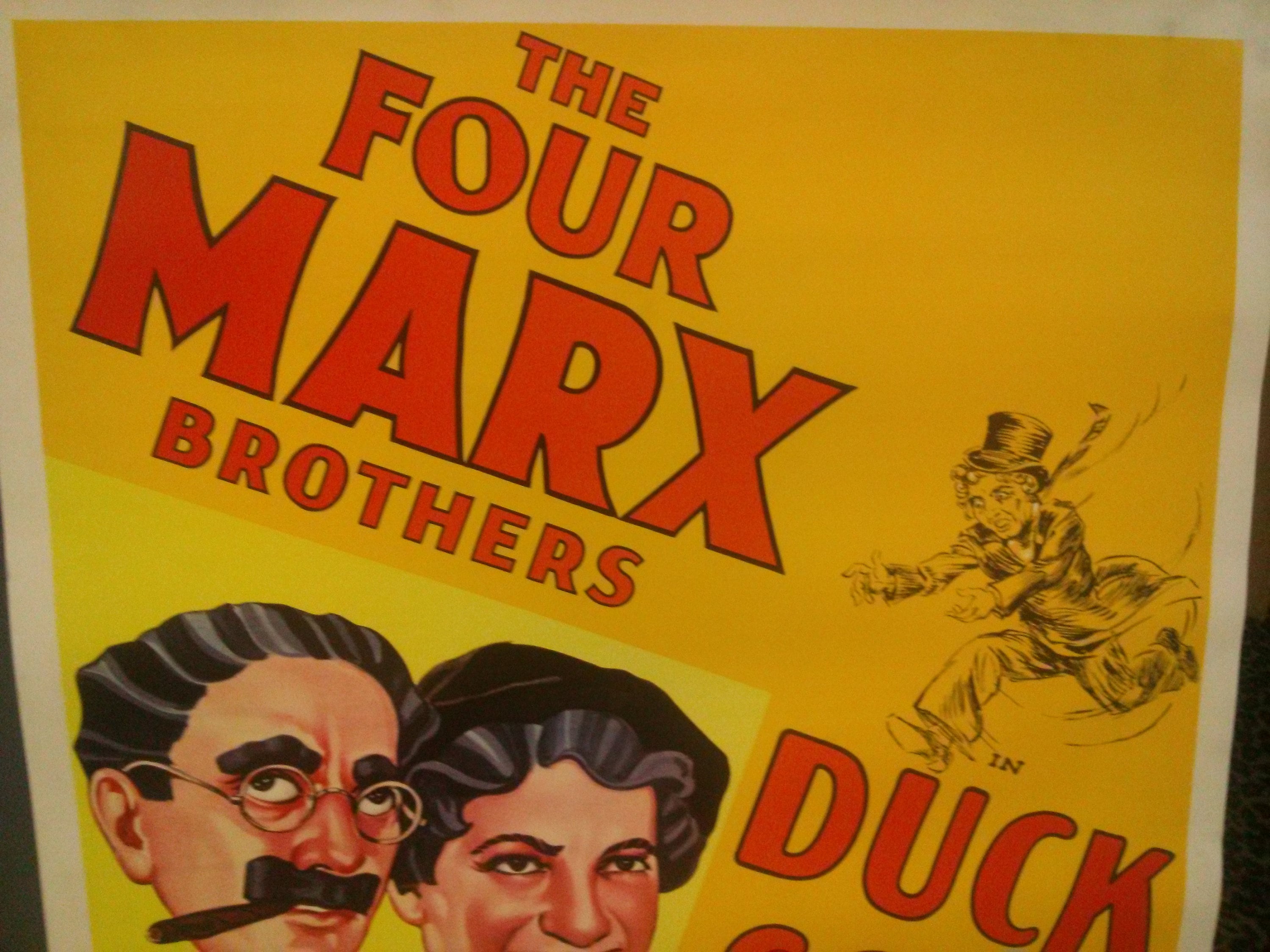 The Marx Brothers "duck Soup" Vintage Lithograph Print on Heavy Paper ...