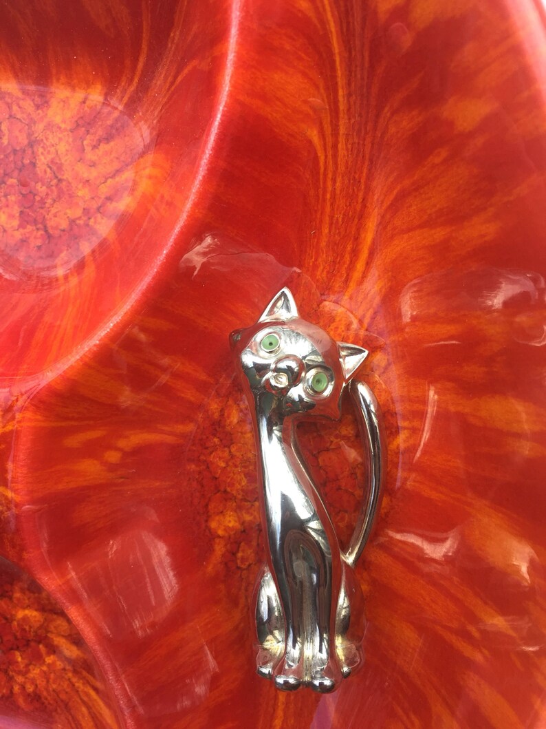 You Know, the Little Chrome Kitty - Etsy