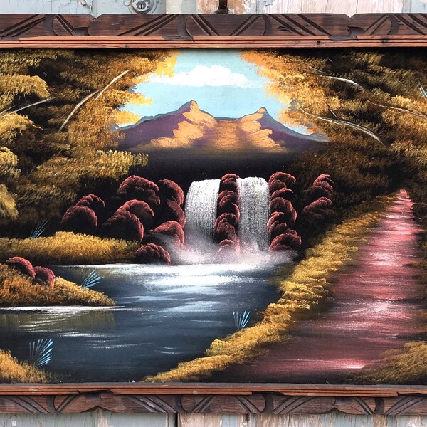 Velvet Painting - Etsy