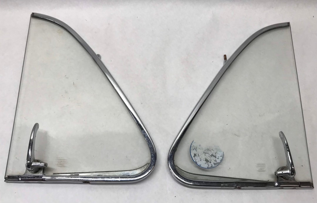 Vintage Mercedes Classic Car Wing Window Set. - Etsy