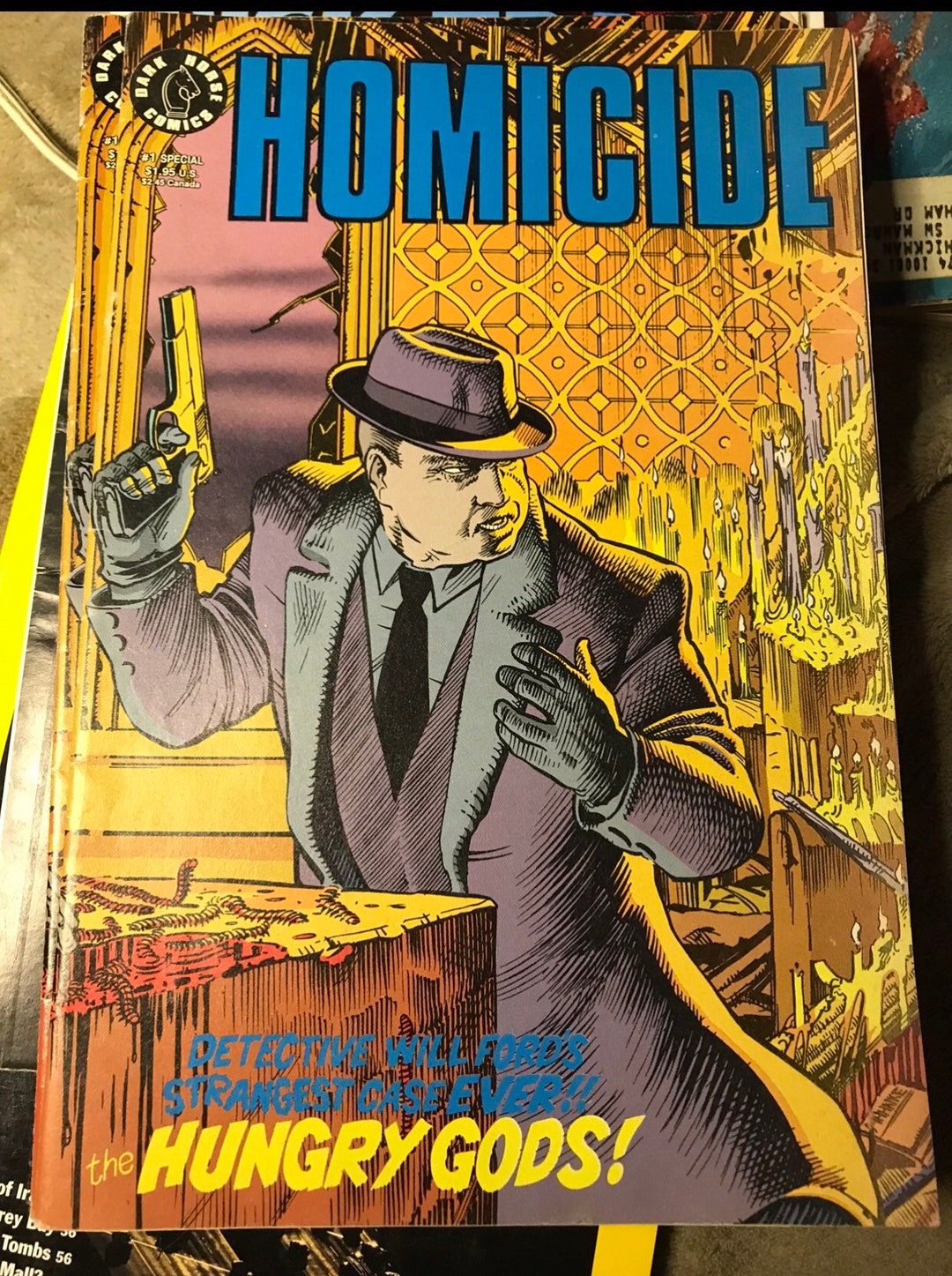 New Crime Files of Michael Mauser, Private Eye #1 FN ; Apple Comic Book - Etsy