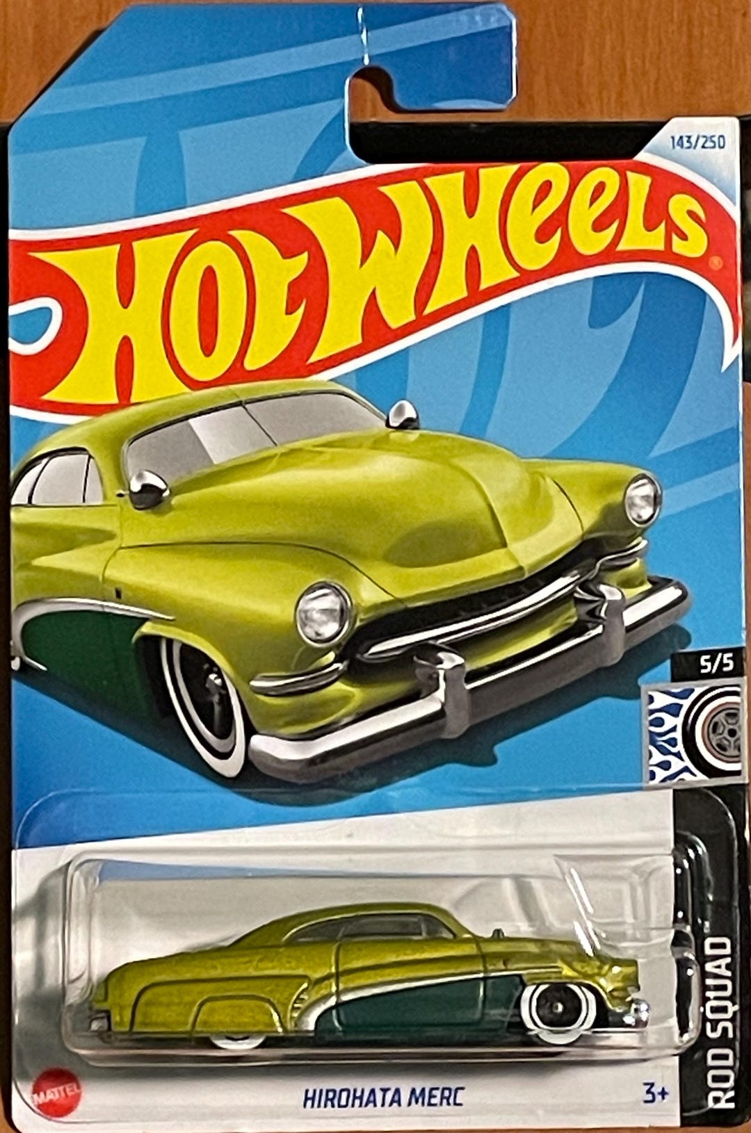 Vintage 1951 Mercury George Barris Custom Hirohata Merc Hot Wheels Toy ...