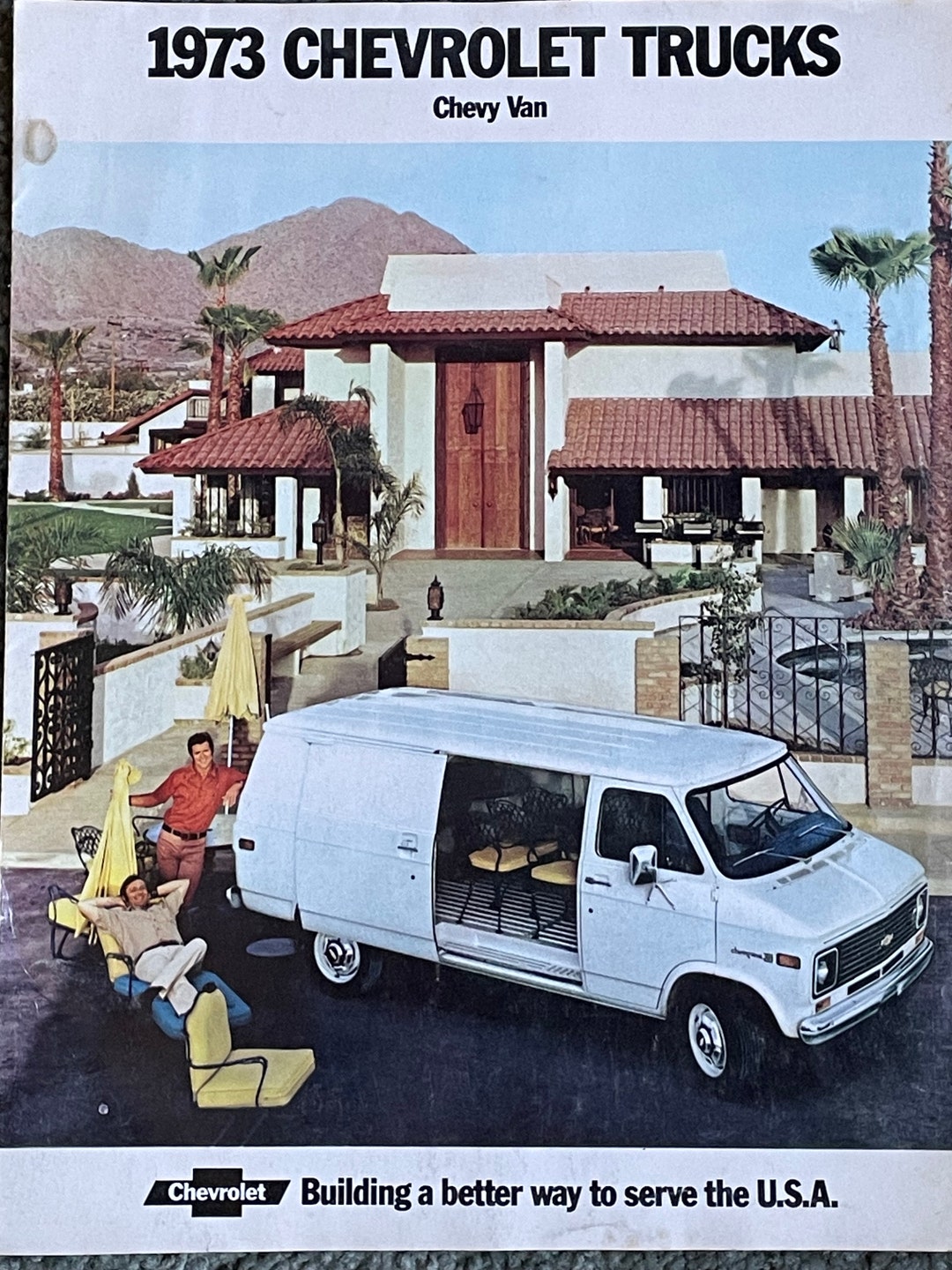 1973 Chevrolet Van Dealer Sales Brochure. - Etsy