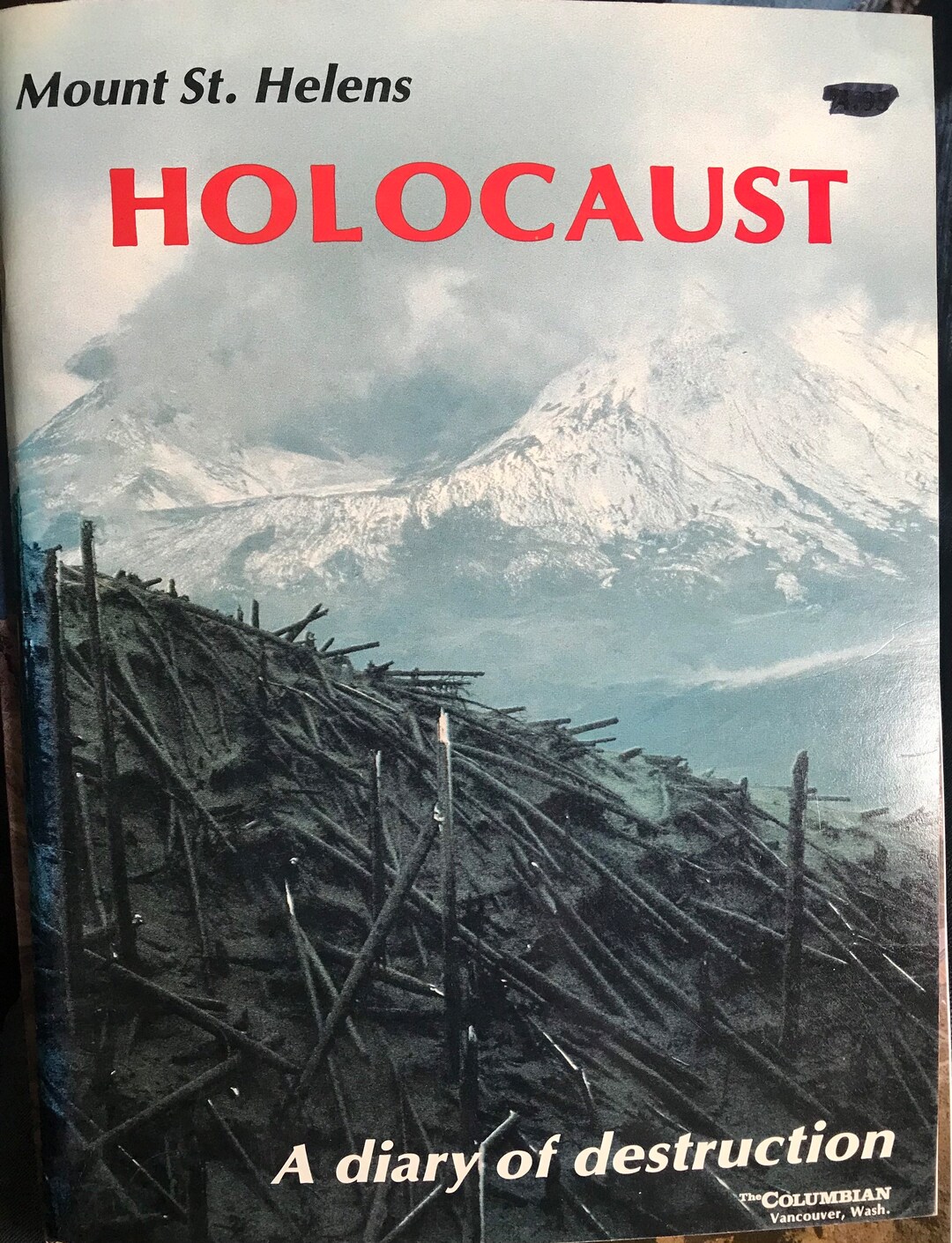 1980 Book of Mount St. Helens Holocaust - A Diary of Destruction. - Etsy