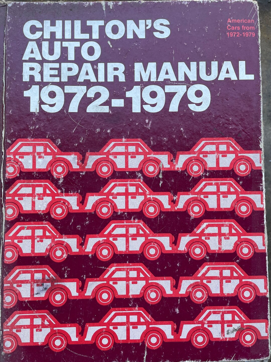 1972-1979 Chiltons Auto Repair Manual. Big Huge Detailed Auto Repair ...