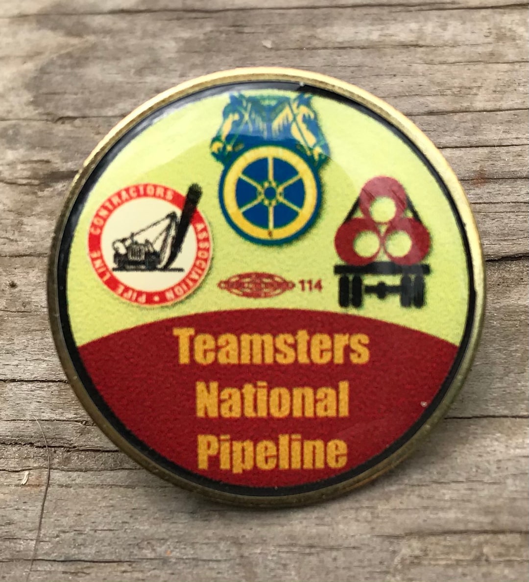 Teamsters Union National Pipeline Pin. - Etsy.de