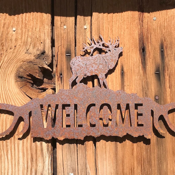 Rusted Metal Sign - Etsy