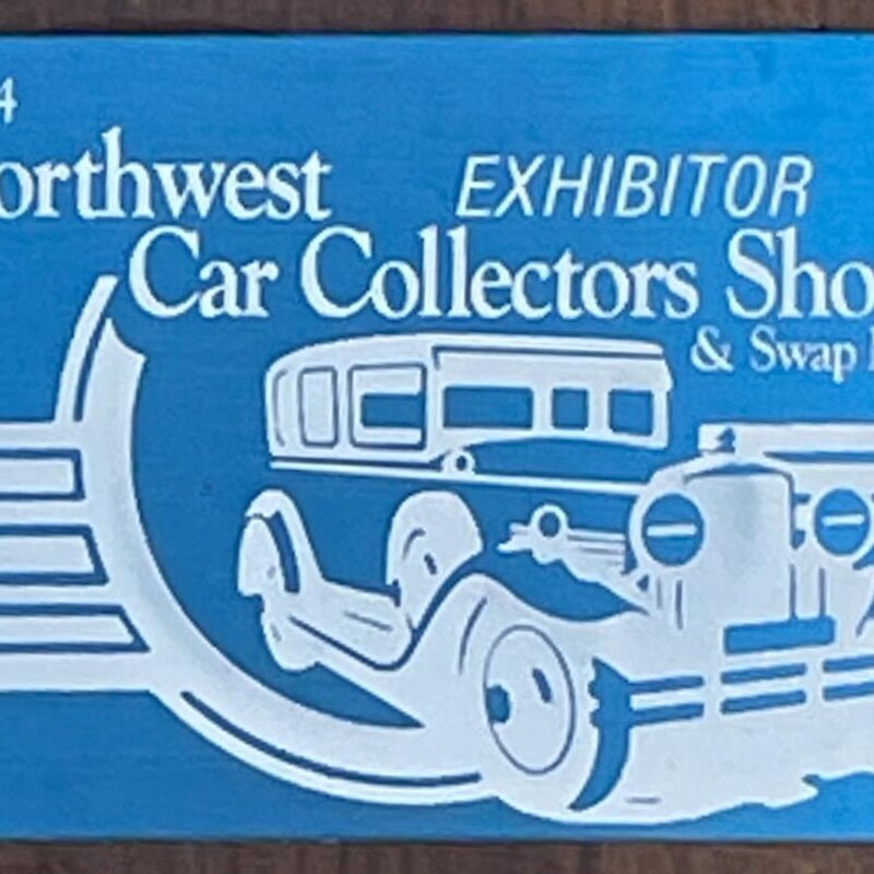 Car Show Dash Plaque - Etsy