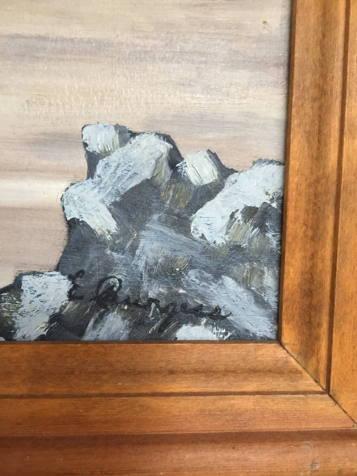 1963 Hand Painted and Signed Early Original Painting by | Etsy