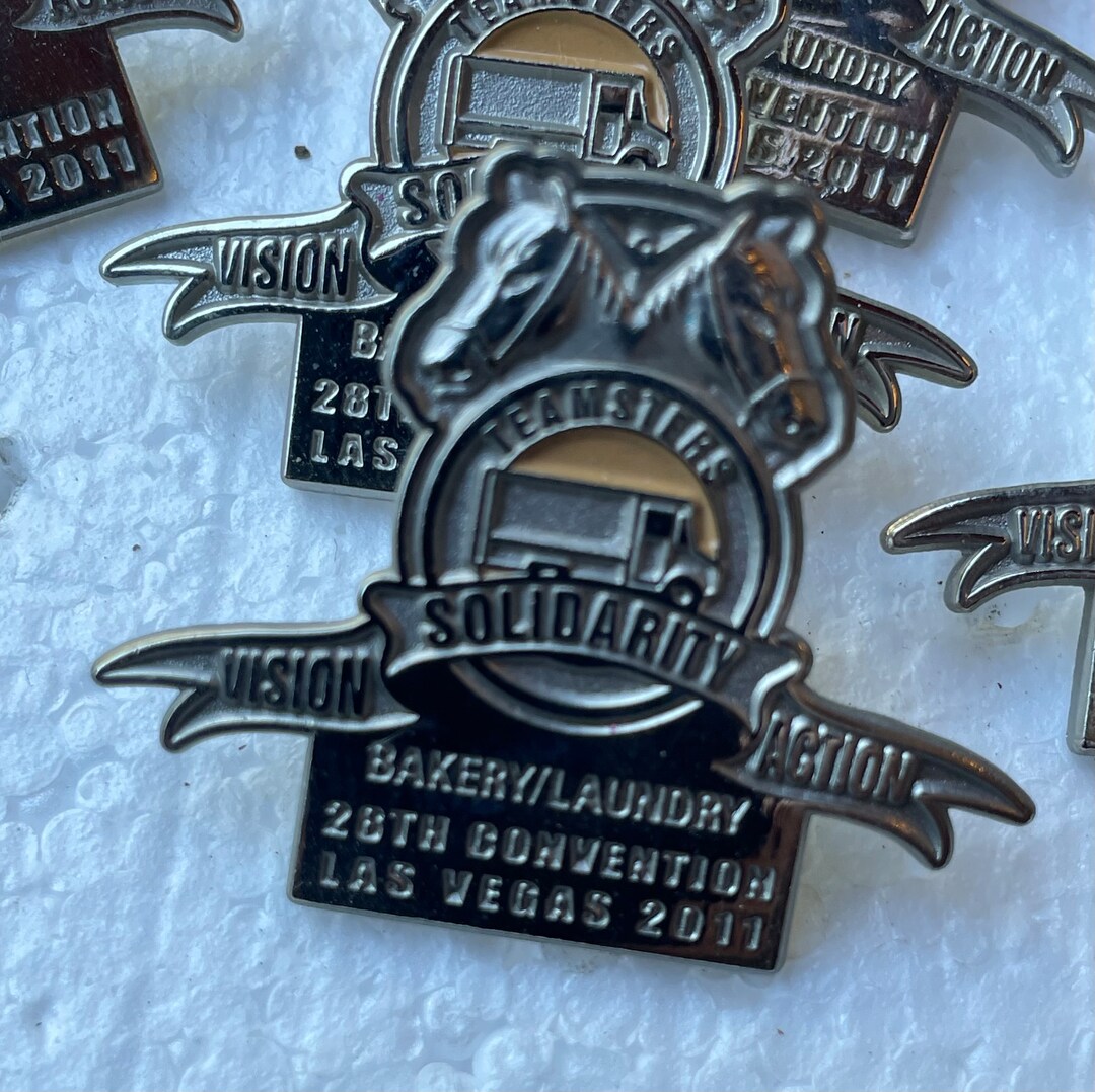 International Brotherhood of Teamsters “ Bakery/ Laundry “ Union Pin ...