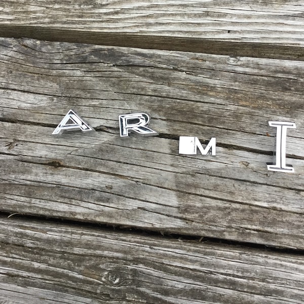 Custom Chrome Emblem - Etsy