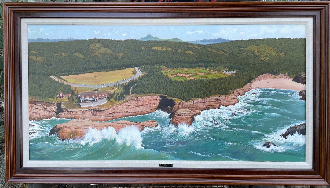 The Original 1996 Ken Brauner Historic “shore Acres” Southern Oregon ...