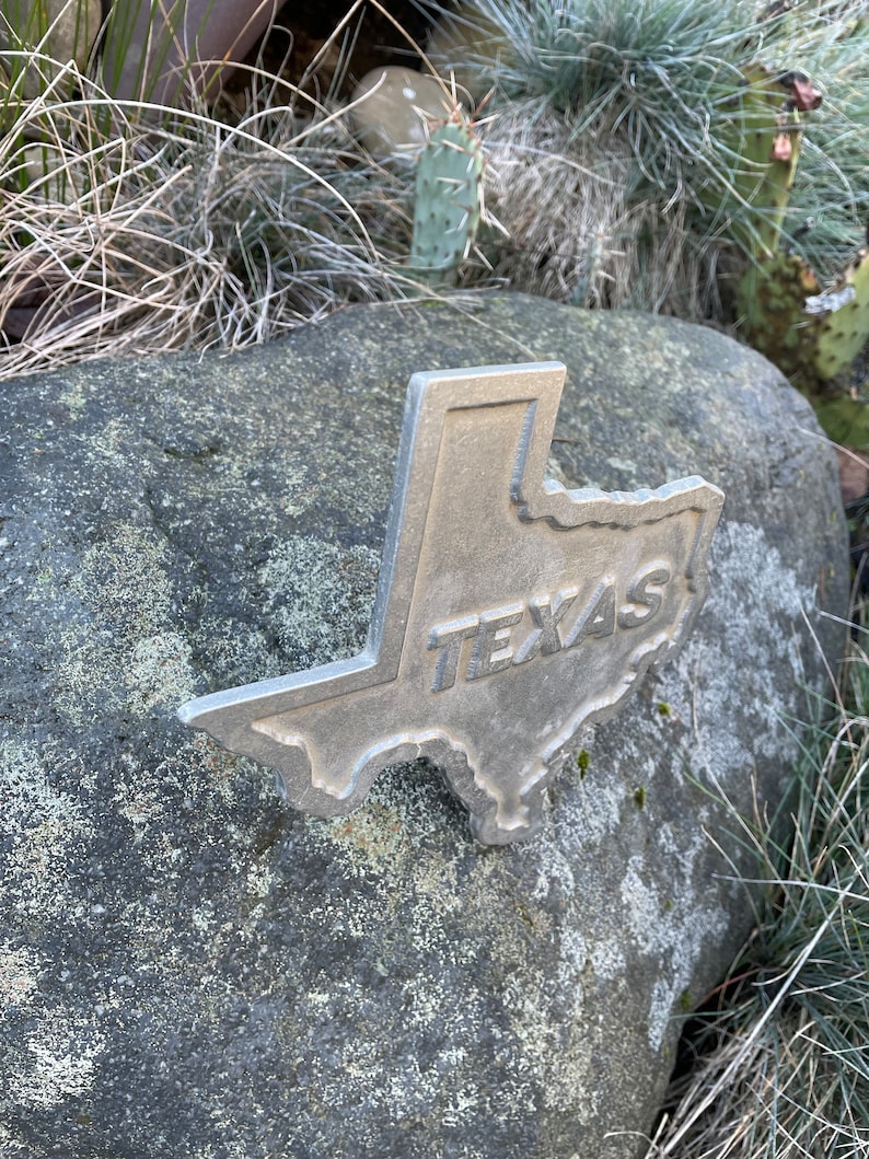 Aluminum Texas Bumper Badge With Mini Flag Holder. - Etsy