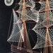 Original MCM 1960s Large Thread Art Ship Wall Art Piece. - Etsy