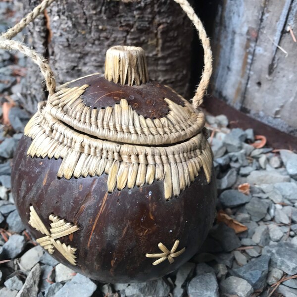 Carved Coconut - Etsy