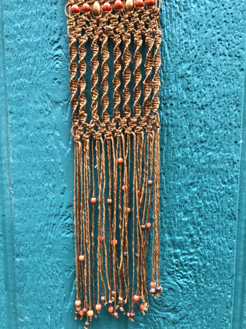 Vintage 1970s Bohemian Macrame Wall Art - Etsy