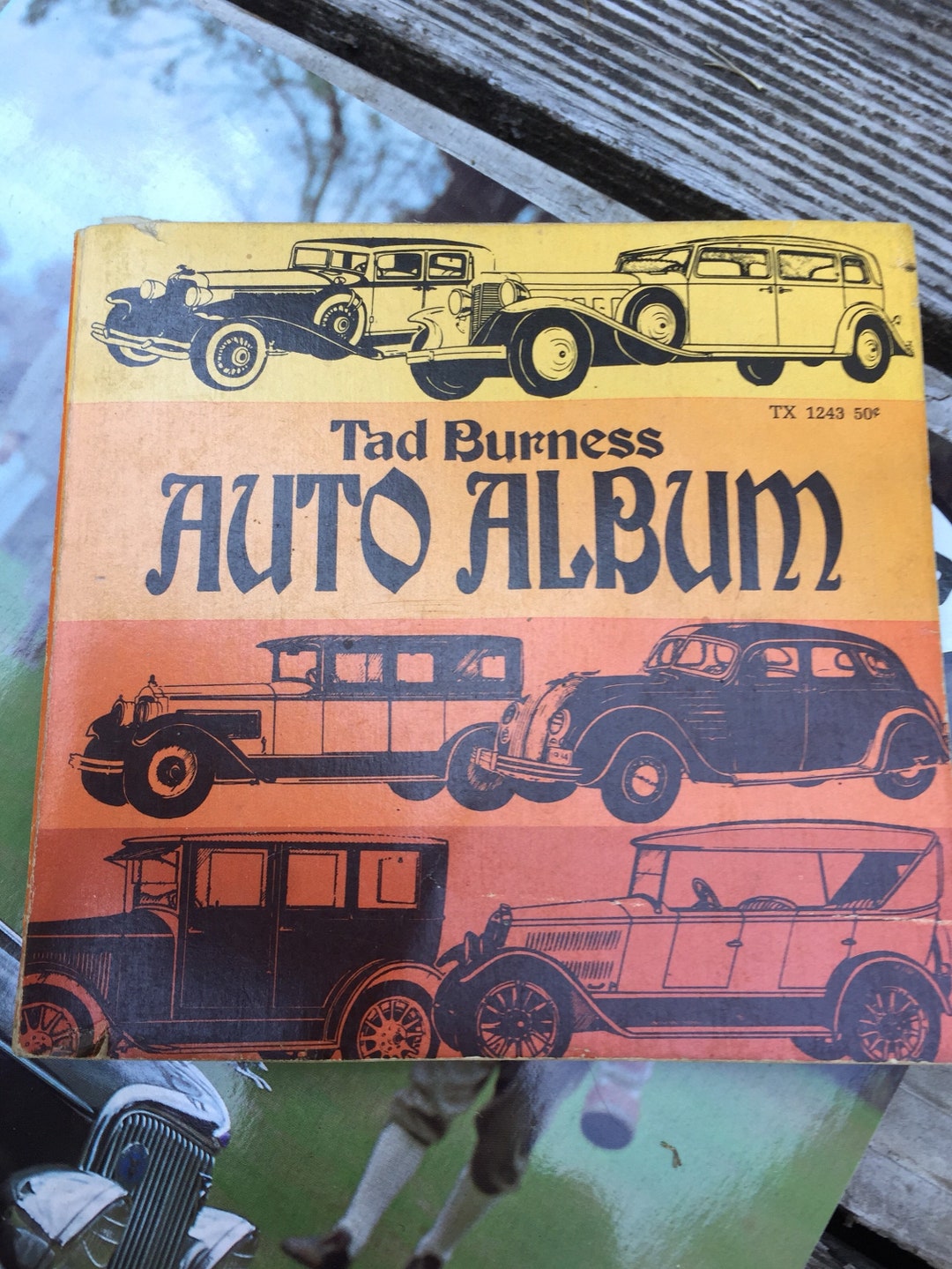 1969 Tad Burness Auto Album - Very Rare - Pictures & Facts of Worlds ...