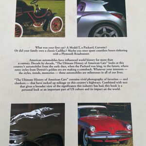 The Ultimate History of American Cars Hardback Edition With Original ...
