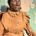 Vintage Iroquois Chief Dekanawida Doll: Native American Leather Outfit ...