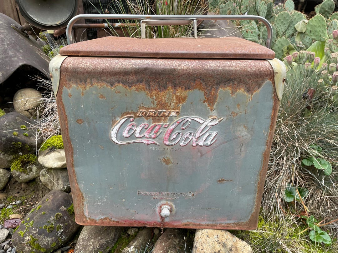 Patina Monster Original Vintage Coca Cola Cooler. - Etsy