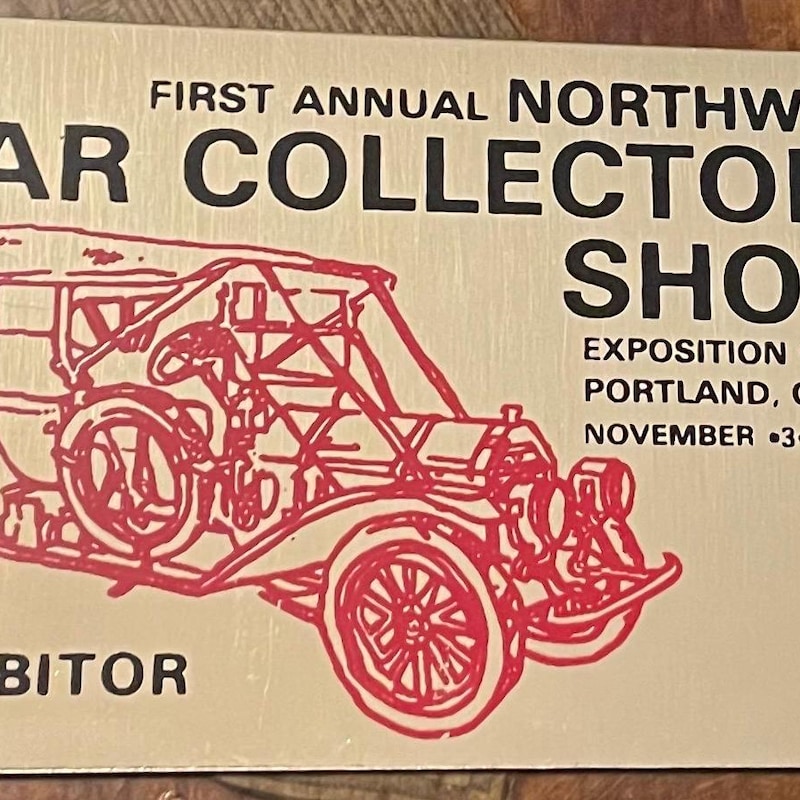 Dash Plaques for Car Shows - Etsy