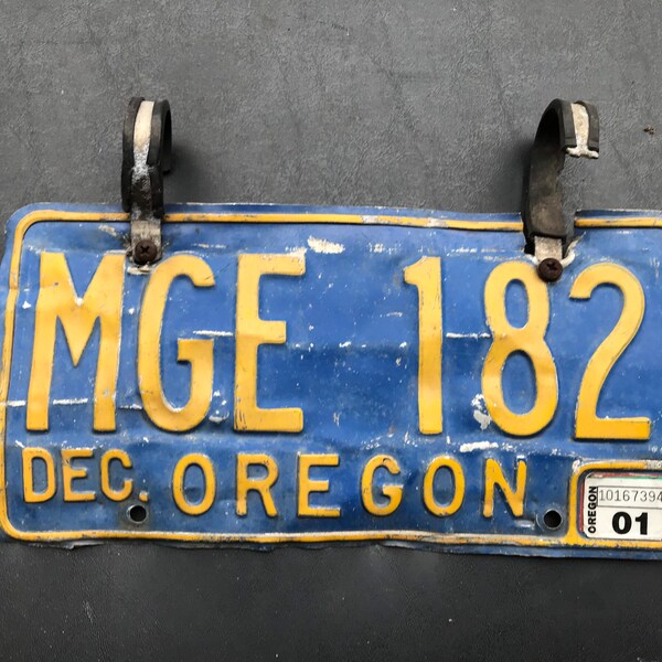 1966 License Plate - Etsy