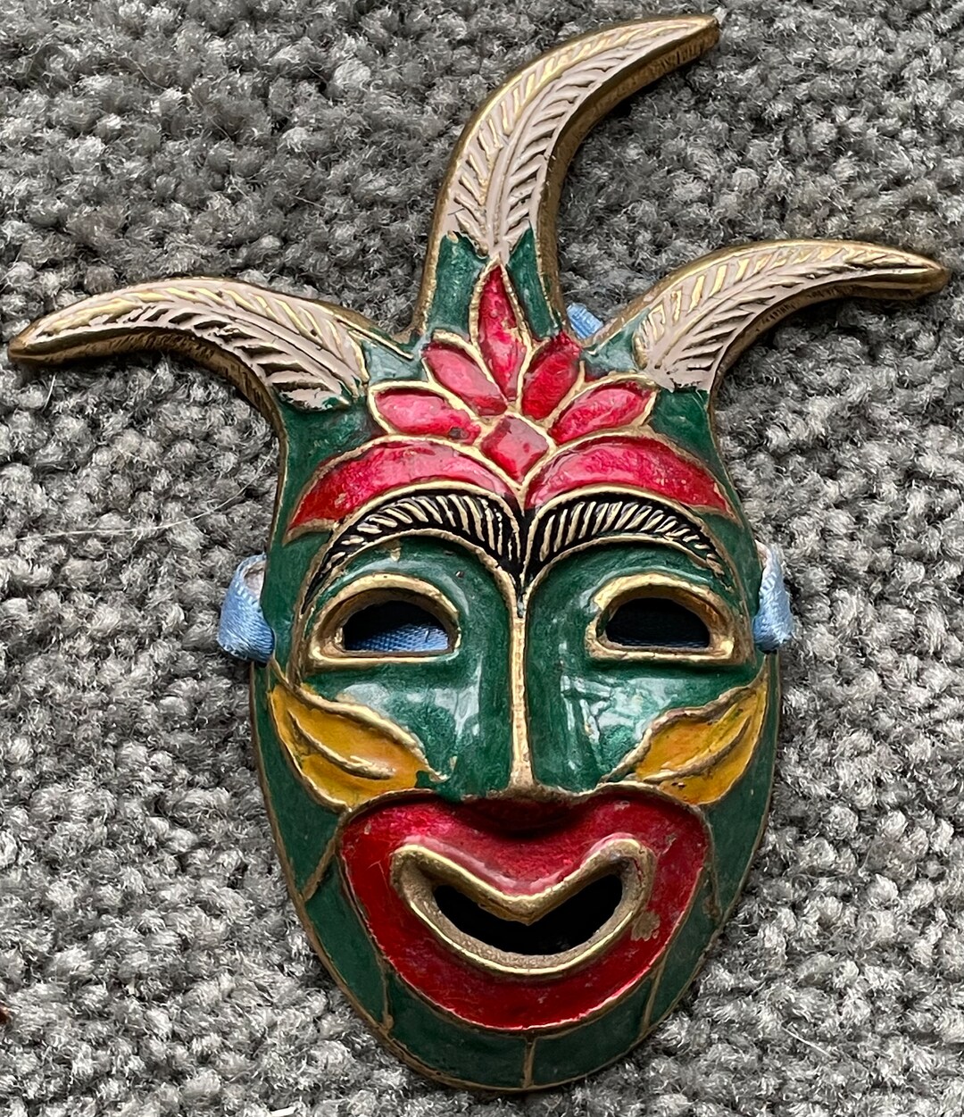 Miniature Brass Marti Agras, Cirque Du Soleil, Jester, Circus Performer ...