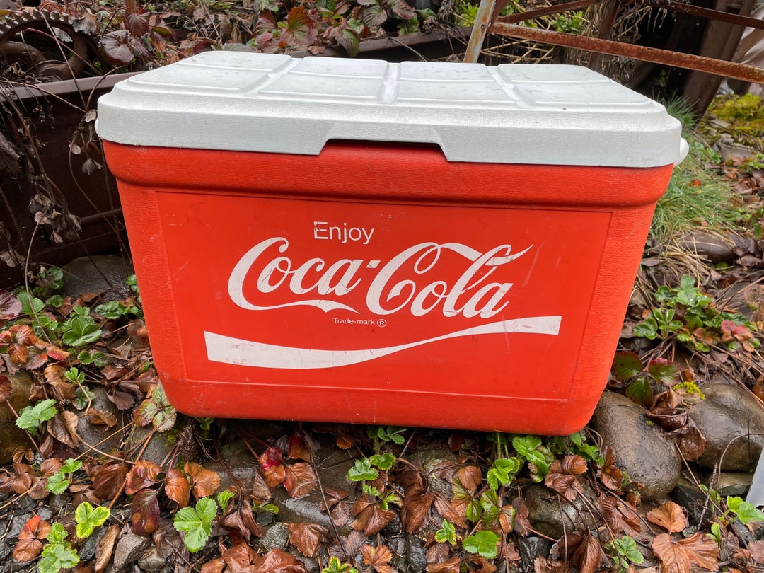 Original Vintage Coca Cola Cooler. 48 Quart Large Size. - Etsy