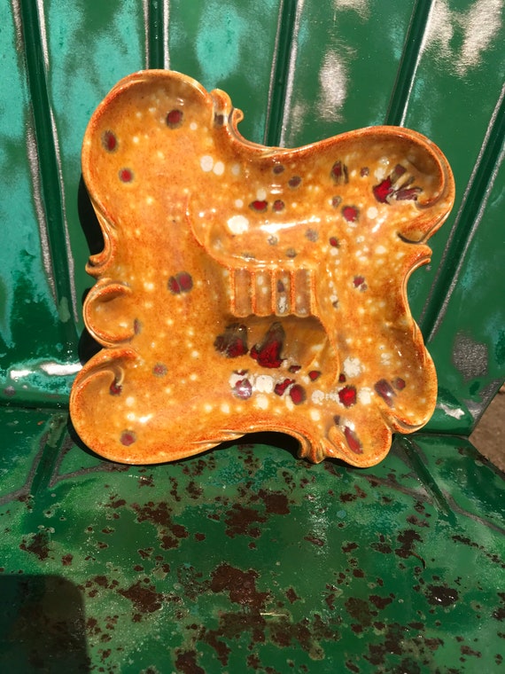 Cool Custom Hand Made Vintage Ashtray or Stuff Holder in | Etsy