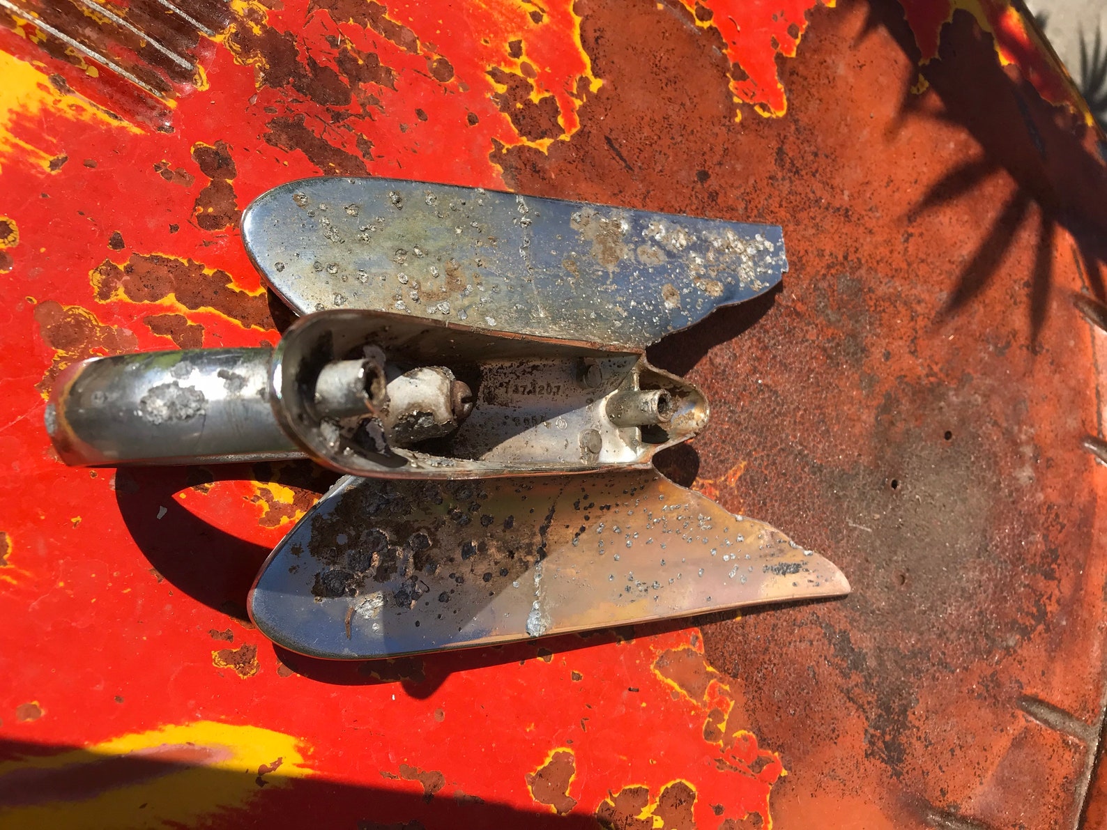 1951-52 Chrysler Imperial Winged Vintage Car Chrome Hood Ornament. - Etsy