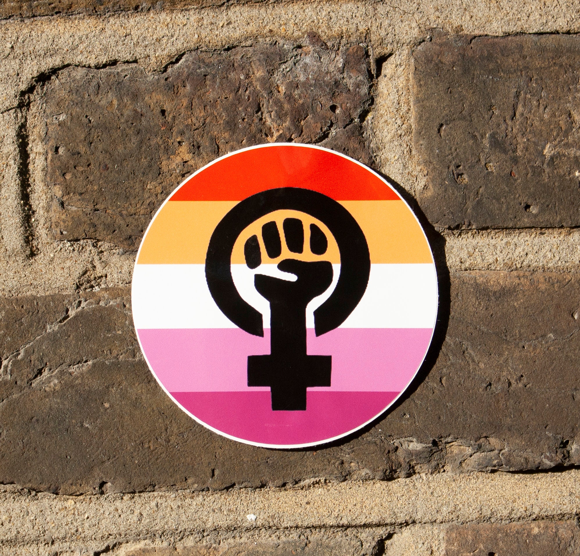 Non Binary Finery nb Decal Intersectional Feminism Symbol Enbie ...