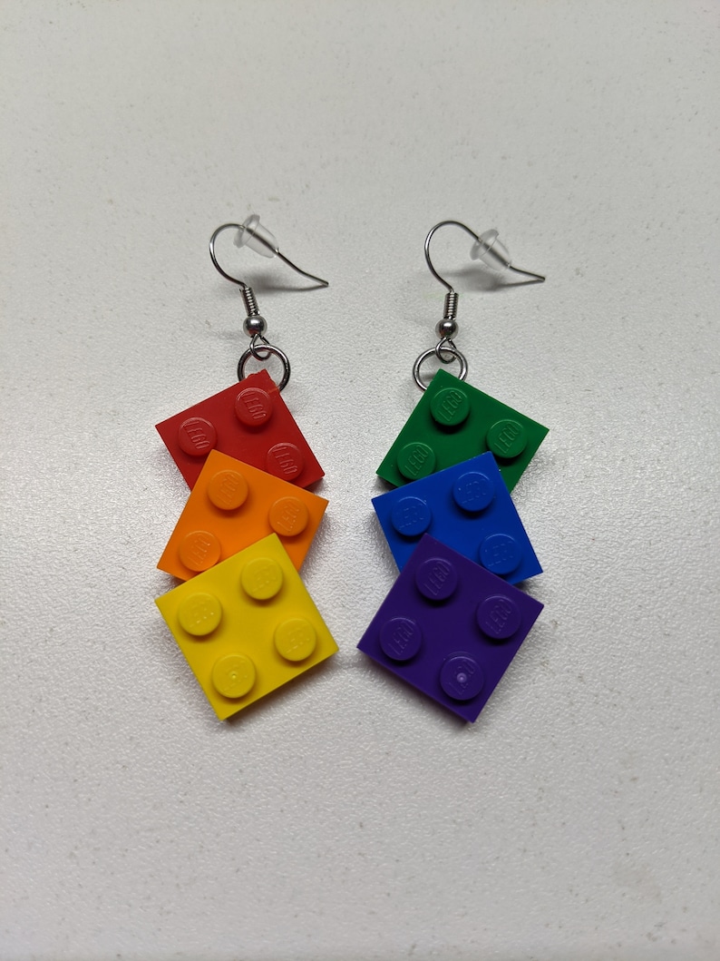 Brickcrafts Fashion Earrings Triple Wiggled - Etsy