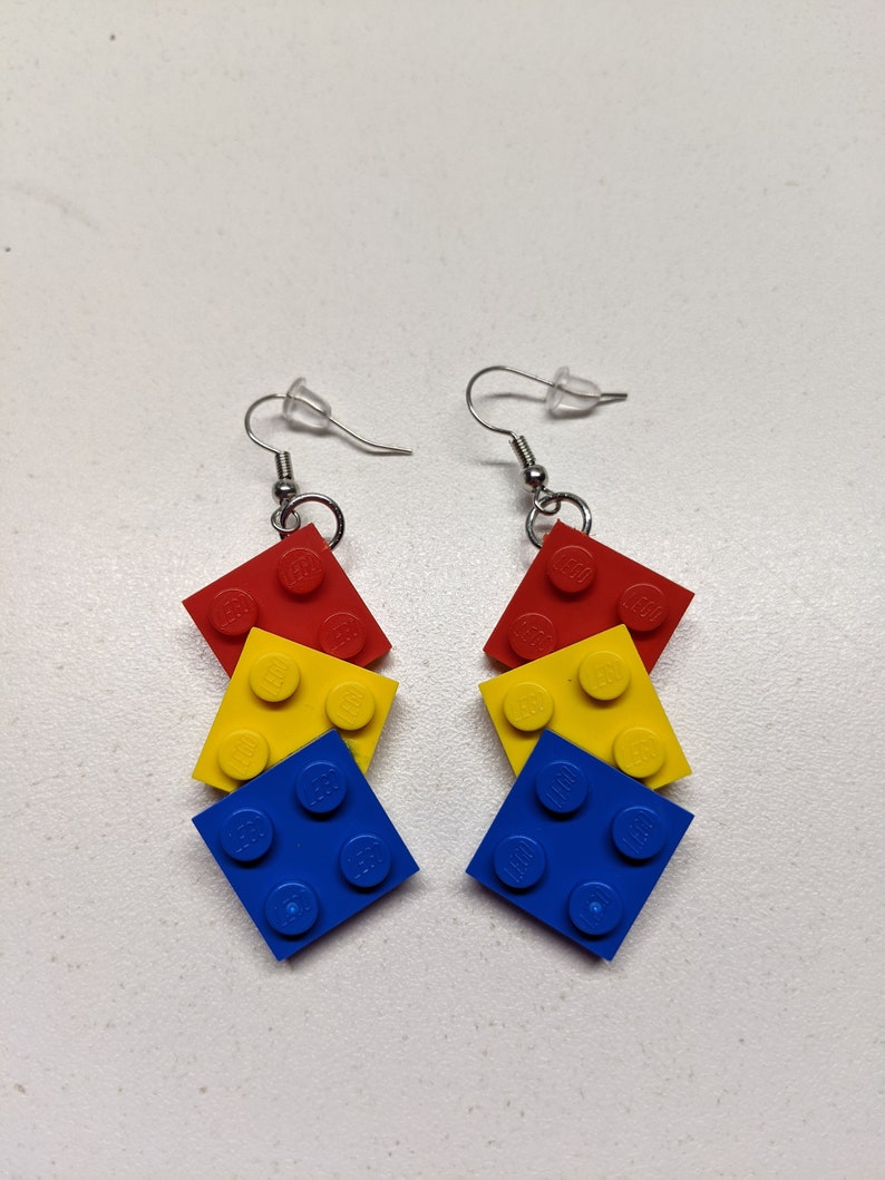 Brickcrafts Fashion Earrings Triple Wiggled - Etsy