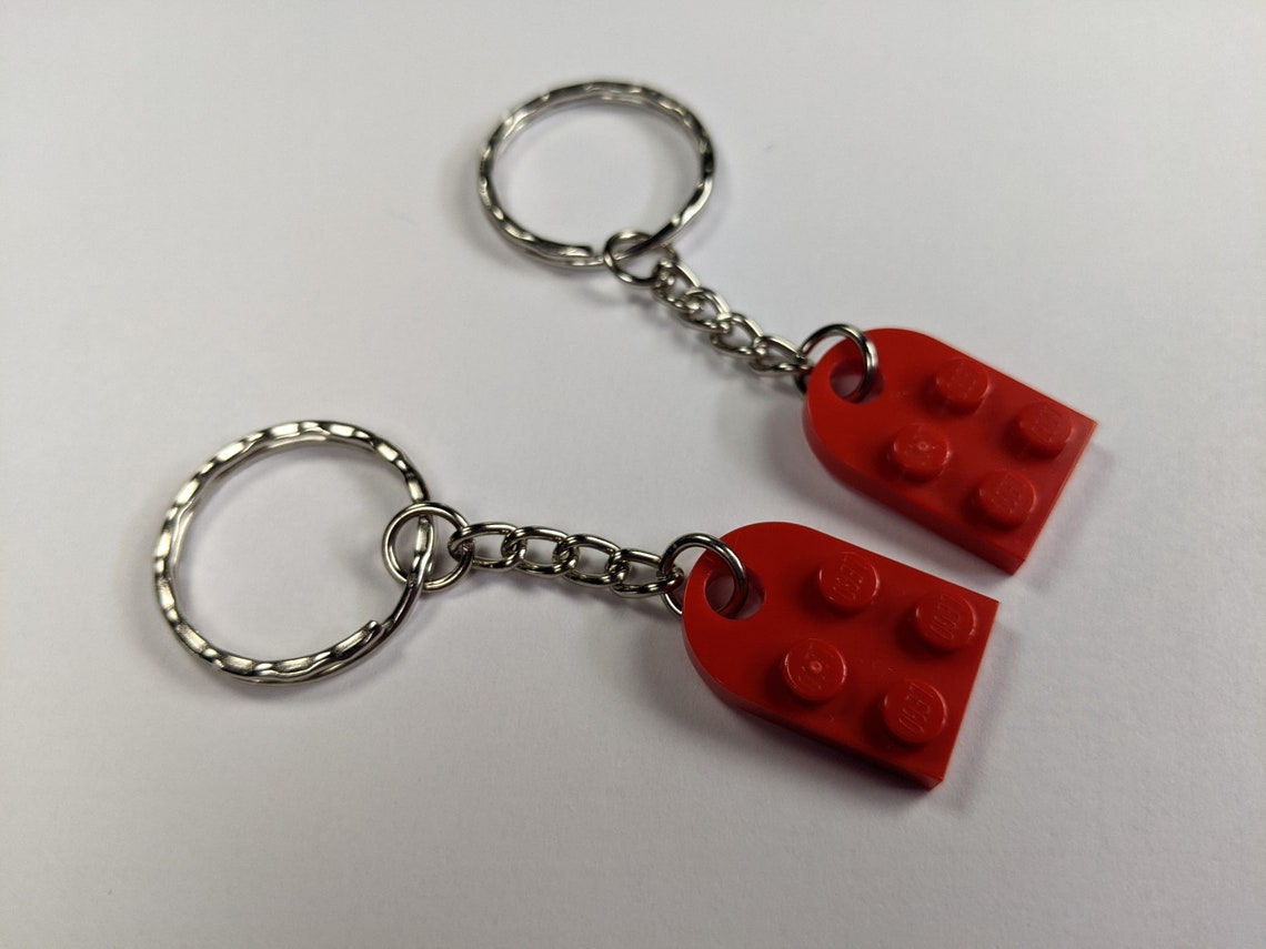 Brickcrafts Basic Brick Heart Keychain Set set of 2 All 17 - Etsy