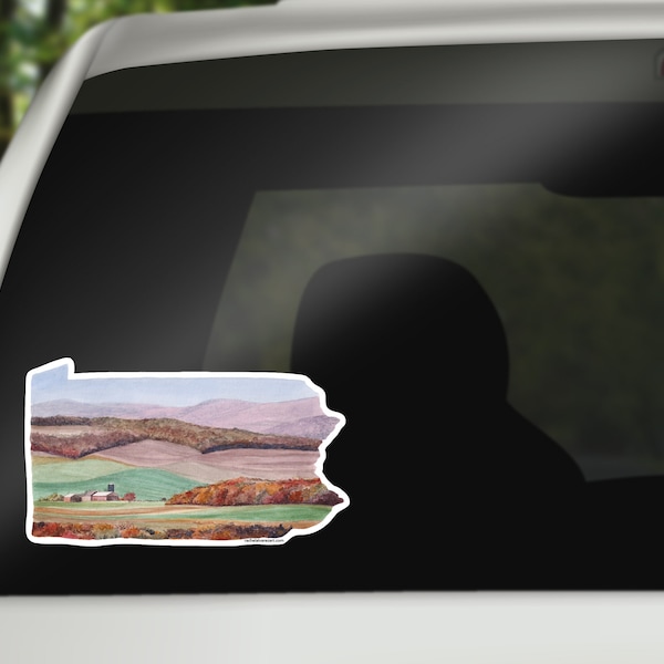 Pennsylvania Decal - Etsy