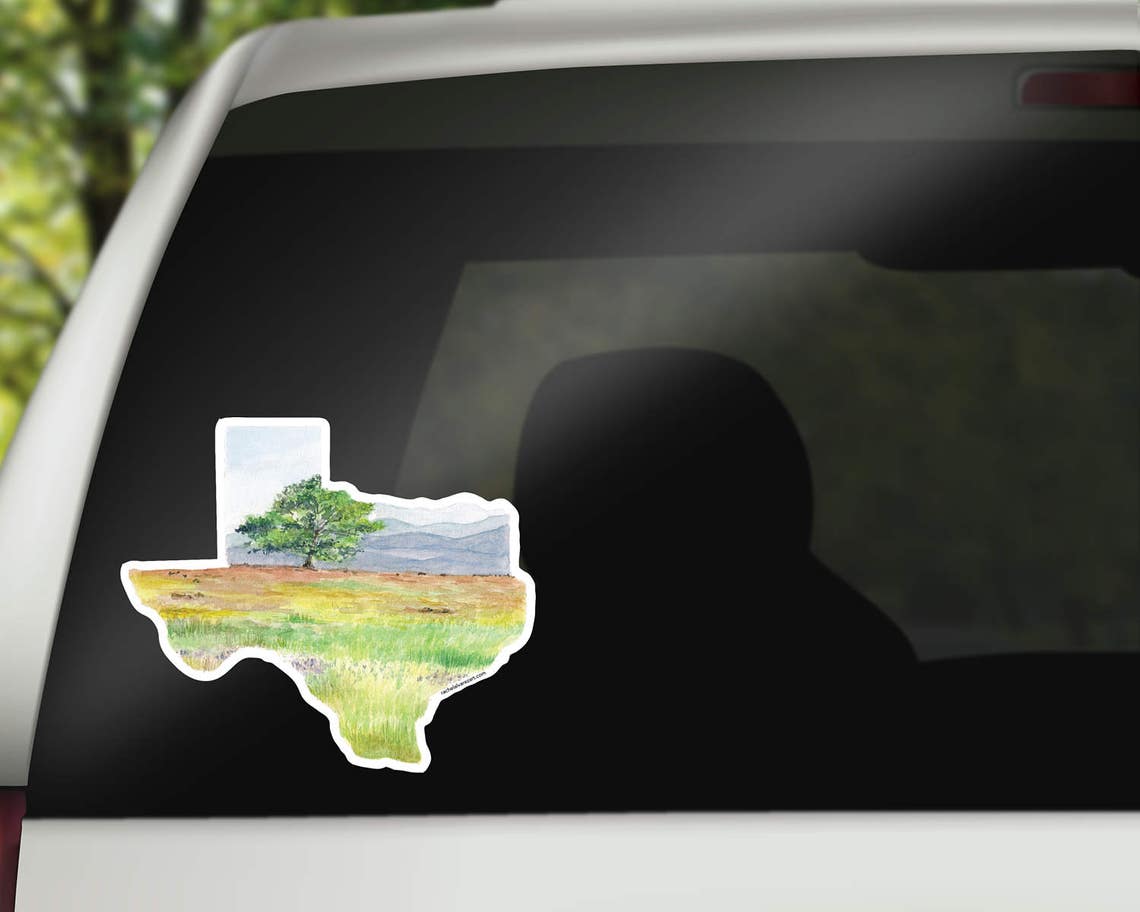 Texas Vinyl Sticker Texas State Decal Texas Pride Decal - Etsy