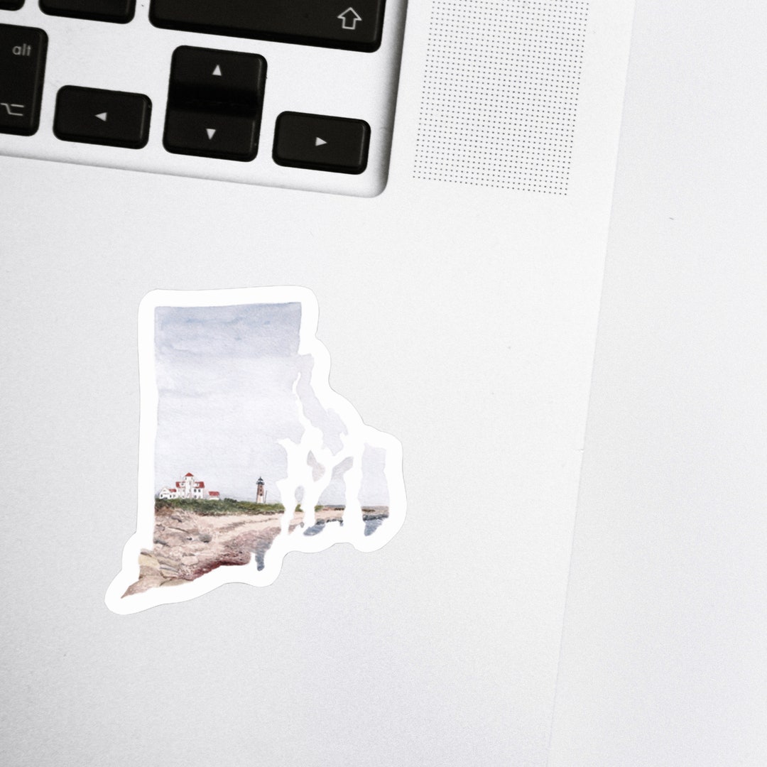 Rhode Island State Art Vinyl Adventure Sticker Set - All 50 States ...