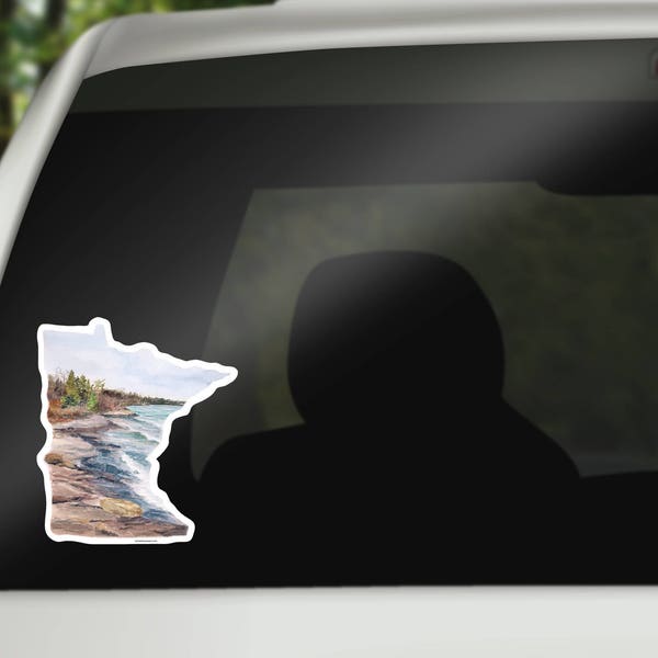 Minnesota State Decal - Etsy