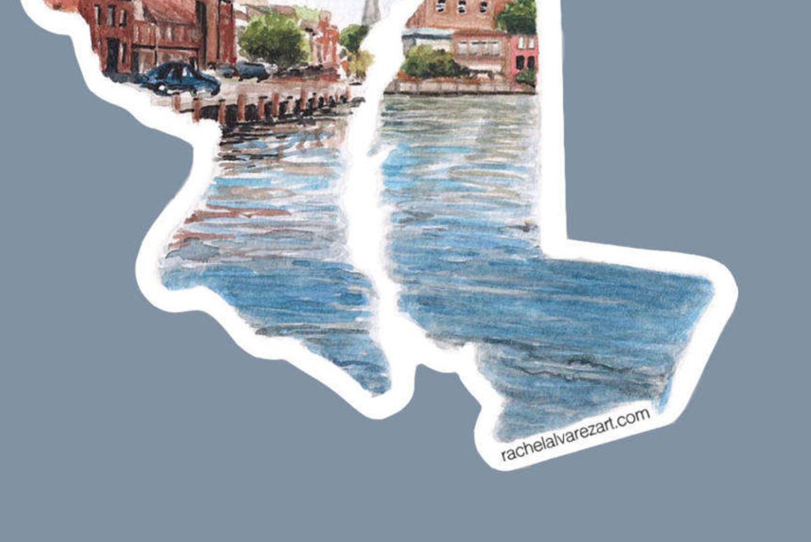 Annapolis Maryland Maryland State Decal Maryland Sticker - Etsy